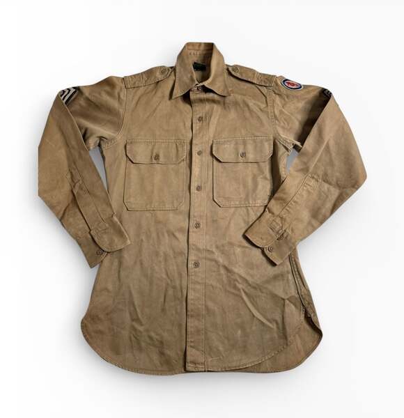 U.S. Army | Jackets & Coats | Vintage Military Khaki Utility Shirt ...
